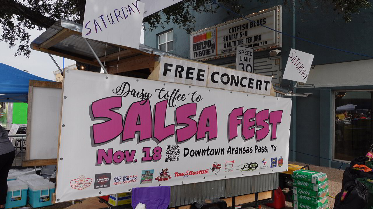 Thank you Salsa Fest in Aransas Pass, Texas! It was an amazing event!