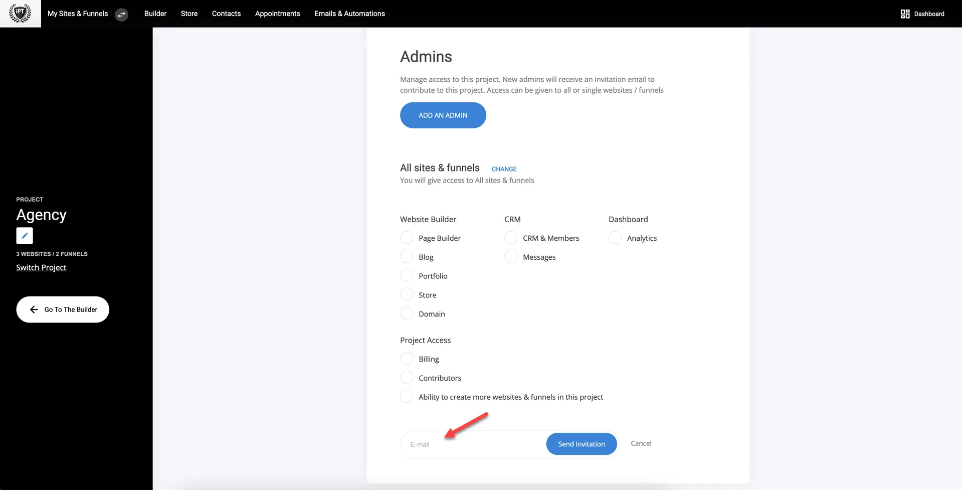 How to Add Another Admin?