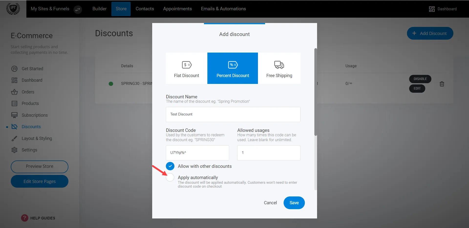 How to Create Discount Codes in the Store?