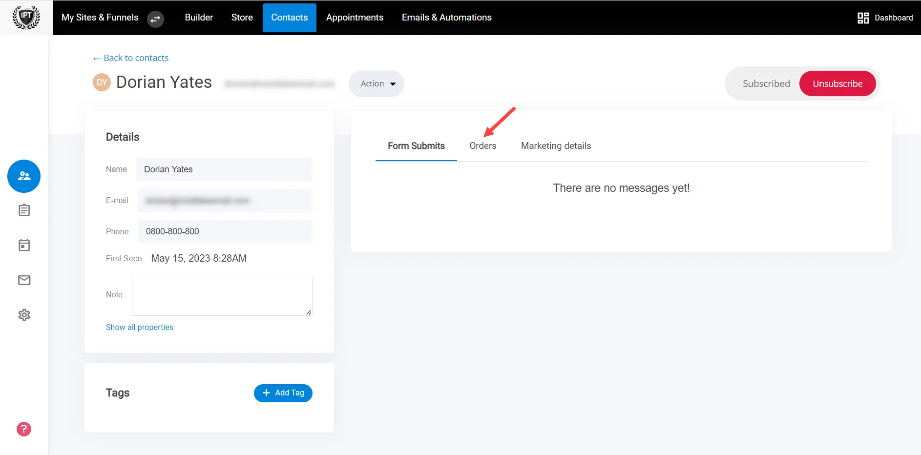 How to Check Orders for a Client?