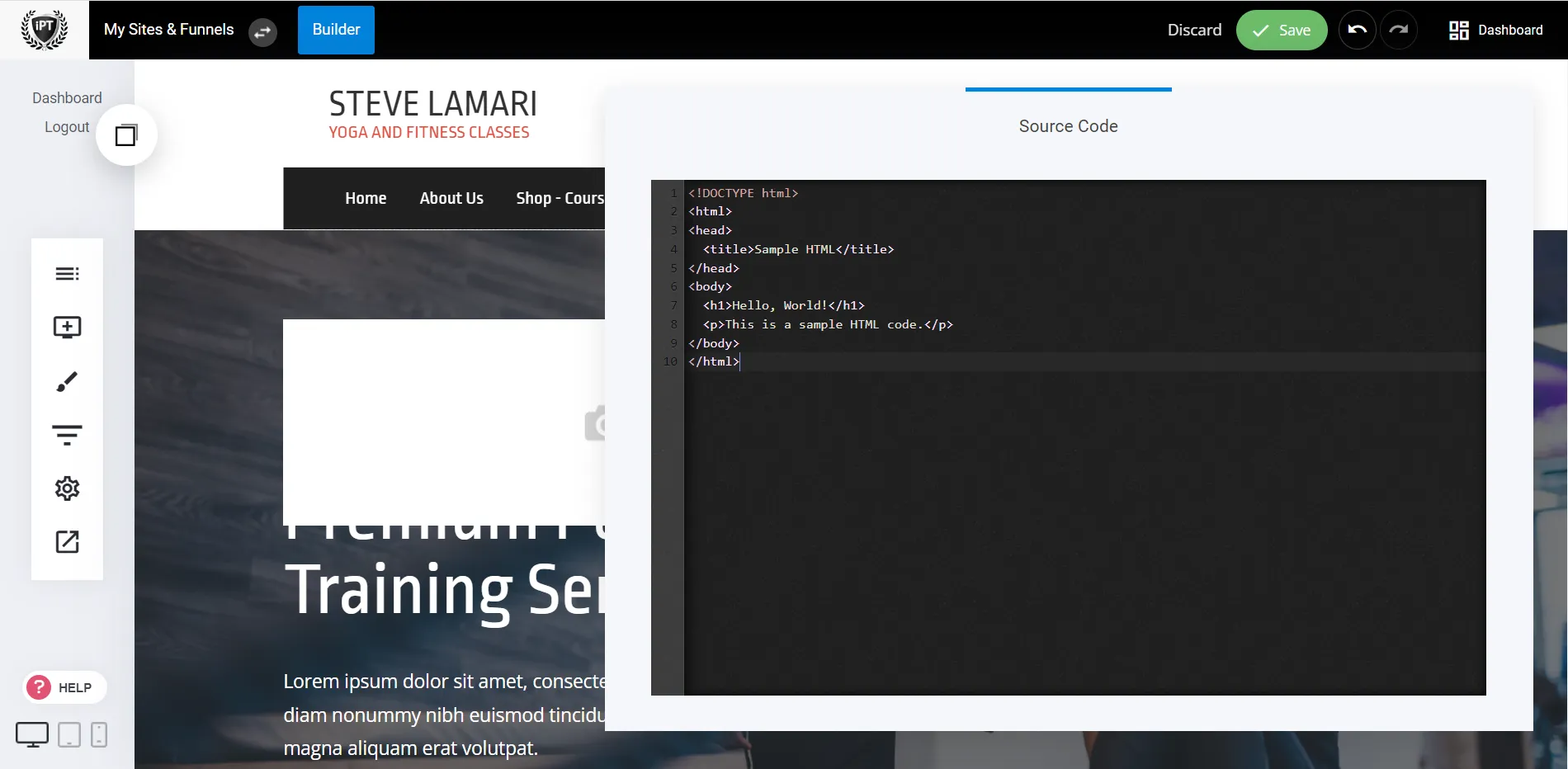 How to Add HTML/Script?