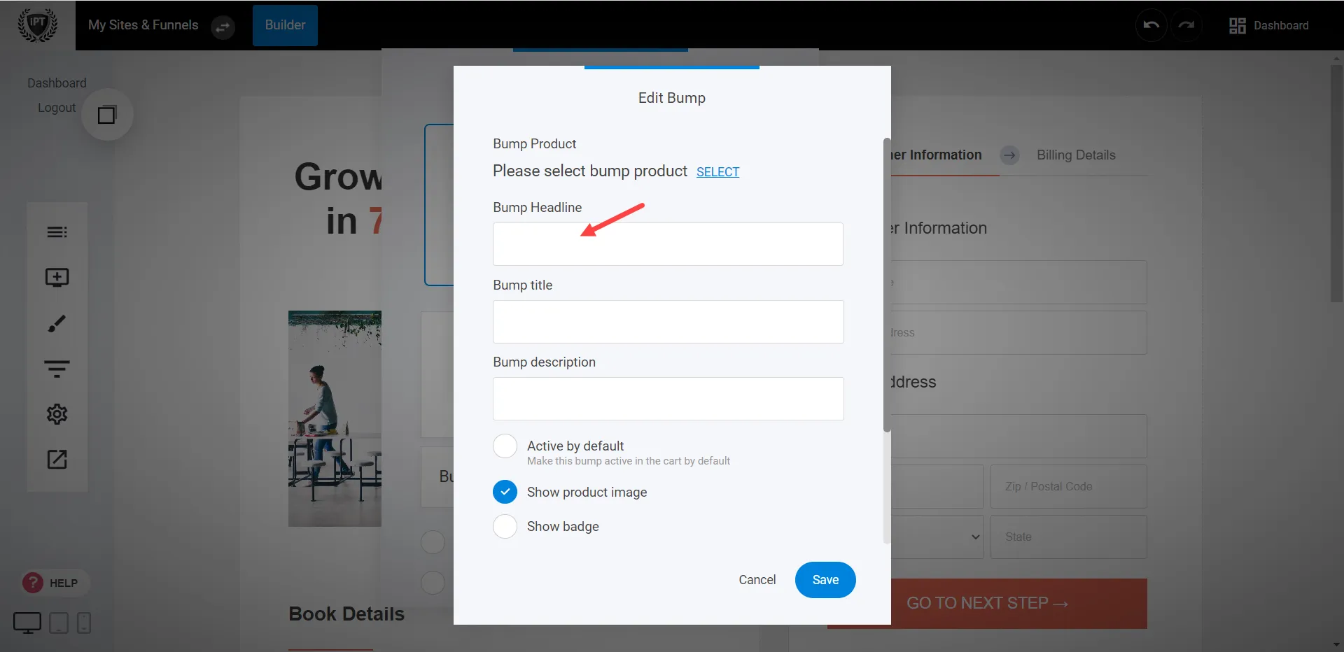 How to Add a Bump Offer?