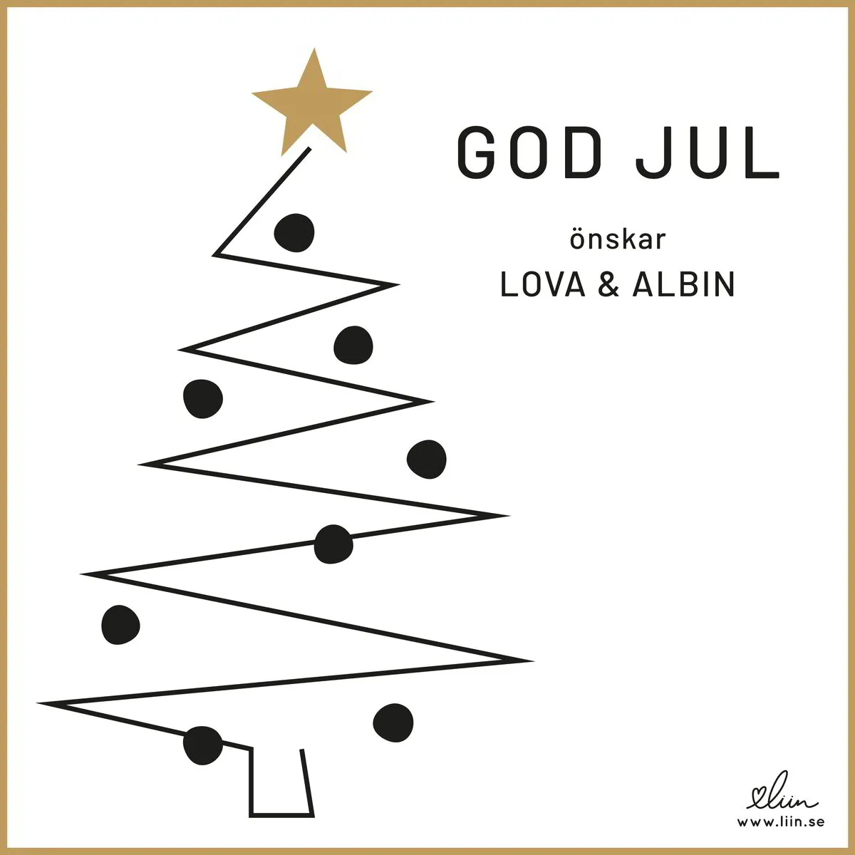 JULGRAN - Digitalt Julkort