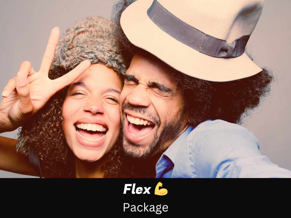 Photo Booth Rental Virginia - Flex Package | Strike A Pose