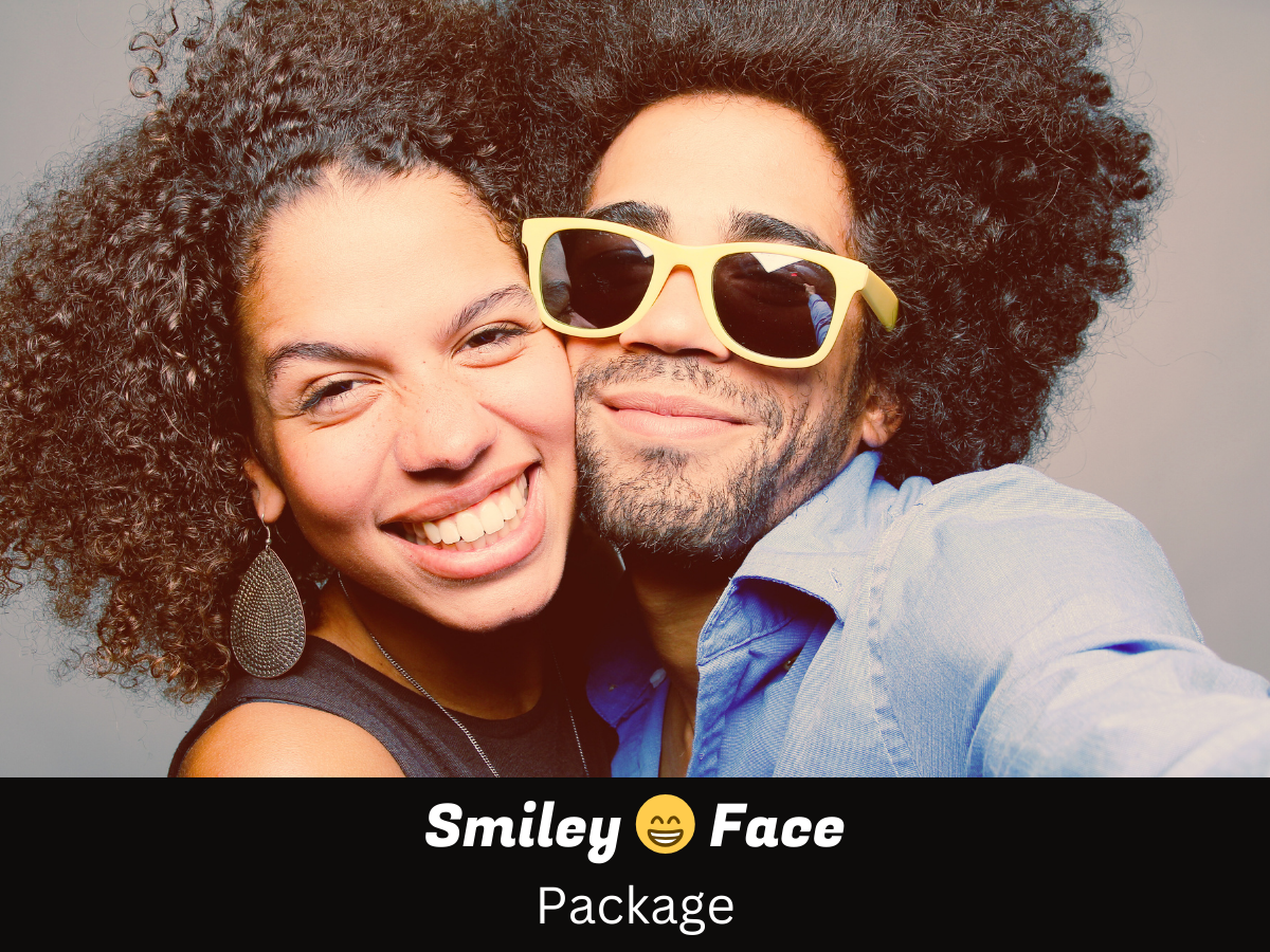 Photo Booth Rental Maryland - Smiley Face Package | Strike A Pose