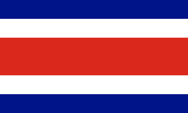 Costa Rica Country Flag