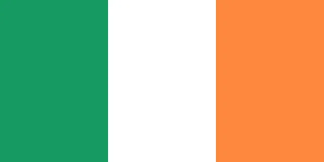 Ireland Desk Flags