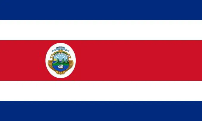 Costa Rica Desk Flags