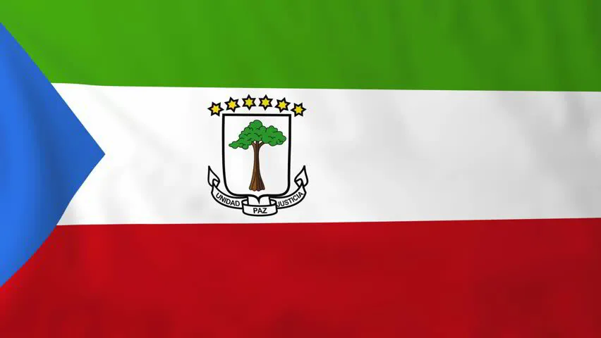 Equatorial Guinea Country Flag