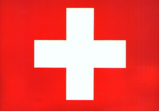 Switzerland Desk Flag