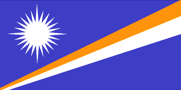 Marshall Islands Desk Flag