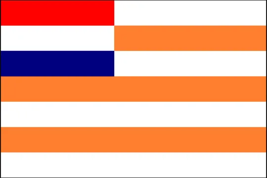 Orange Free State Desk Flag