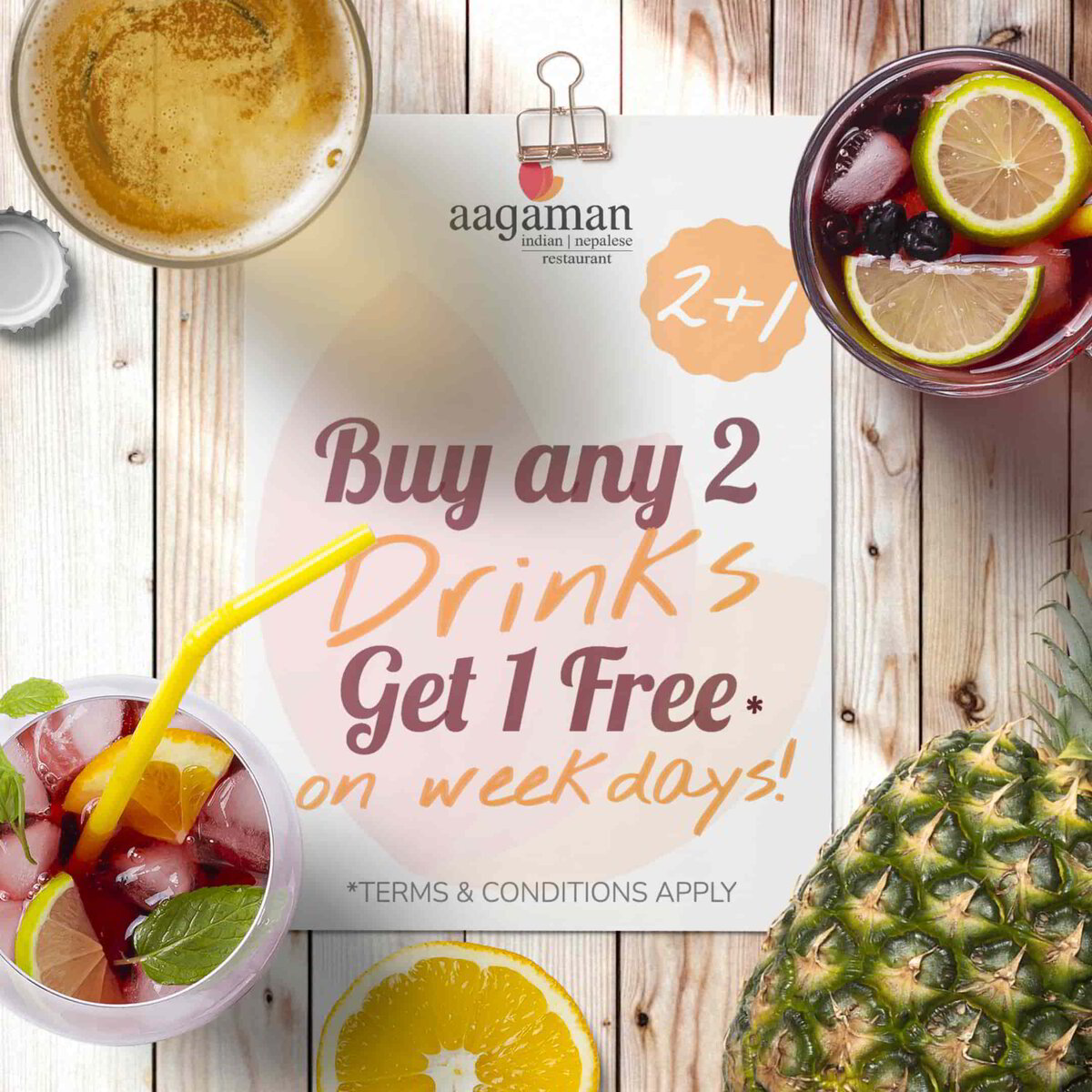 Current restaurant offers or specials - Aagaman Restaurant