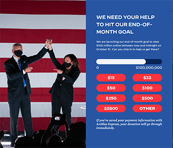 Best Political Campaign Websites of 2020