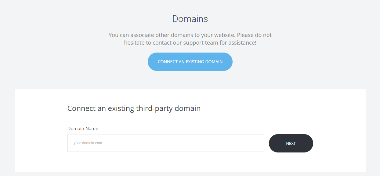 Connecting Your Domain