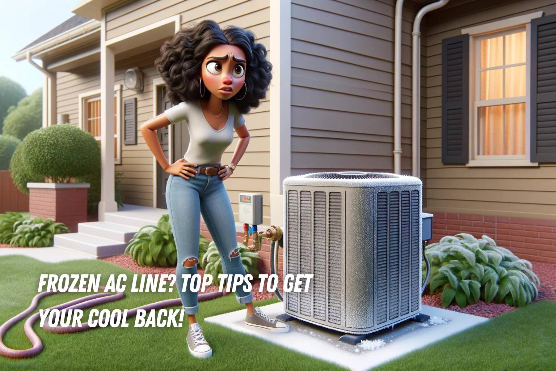 Frozen AC Line? Top Tips to Get Your Cool Back! | DIY Home Comfort