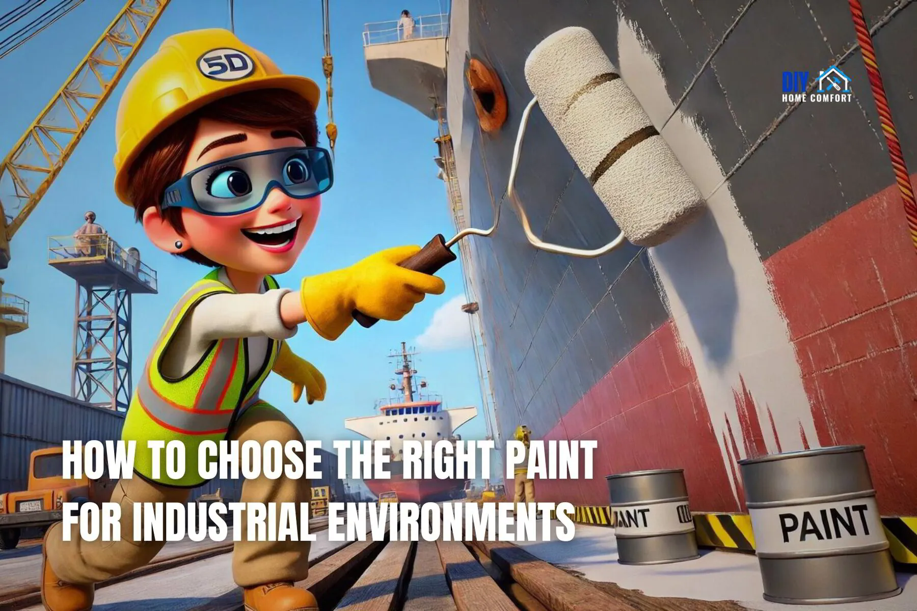 How to Choose the Right Paint for Industrial Environments | DIY Home ...