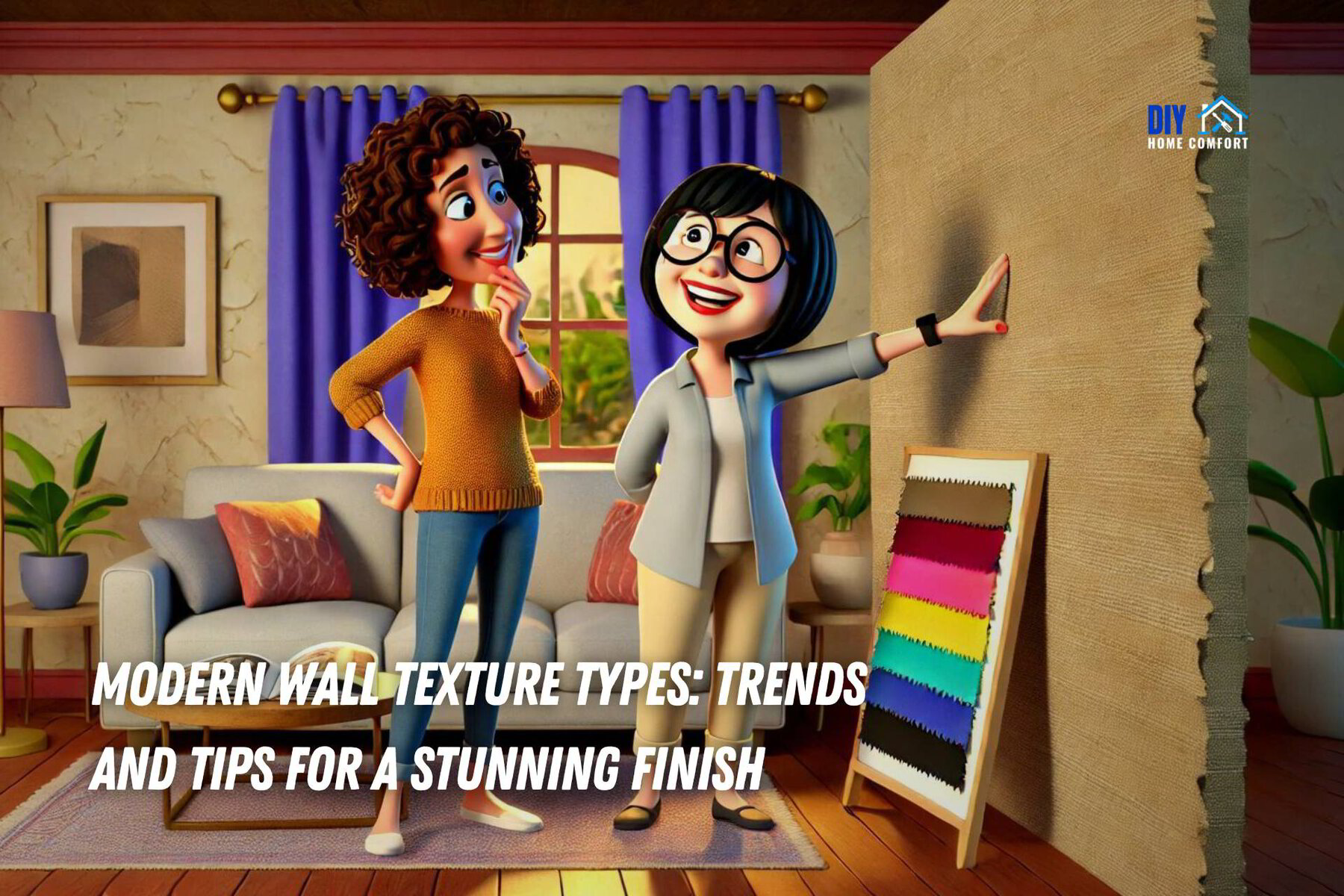Modern Wall Texture Types: Trends and Tips for a Stunning Finish | DIY ...