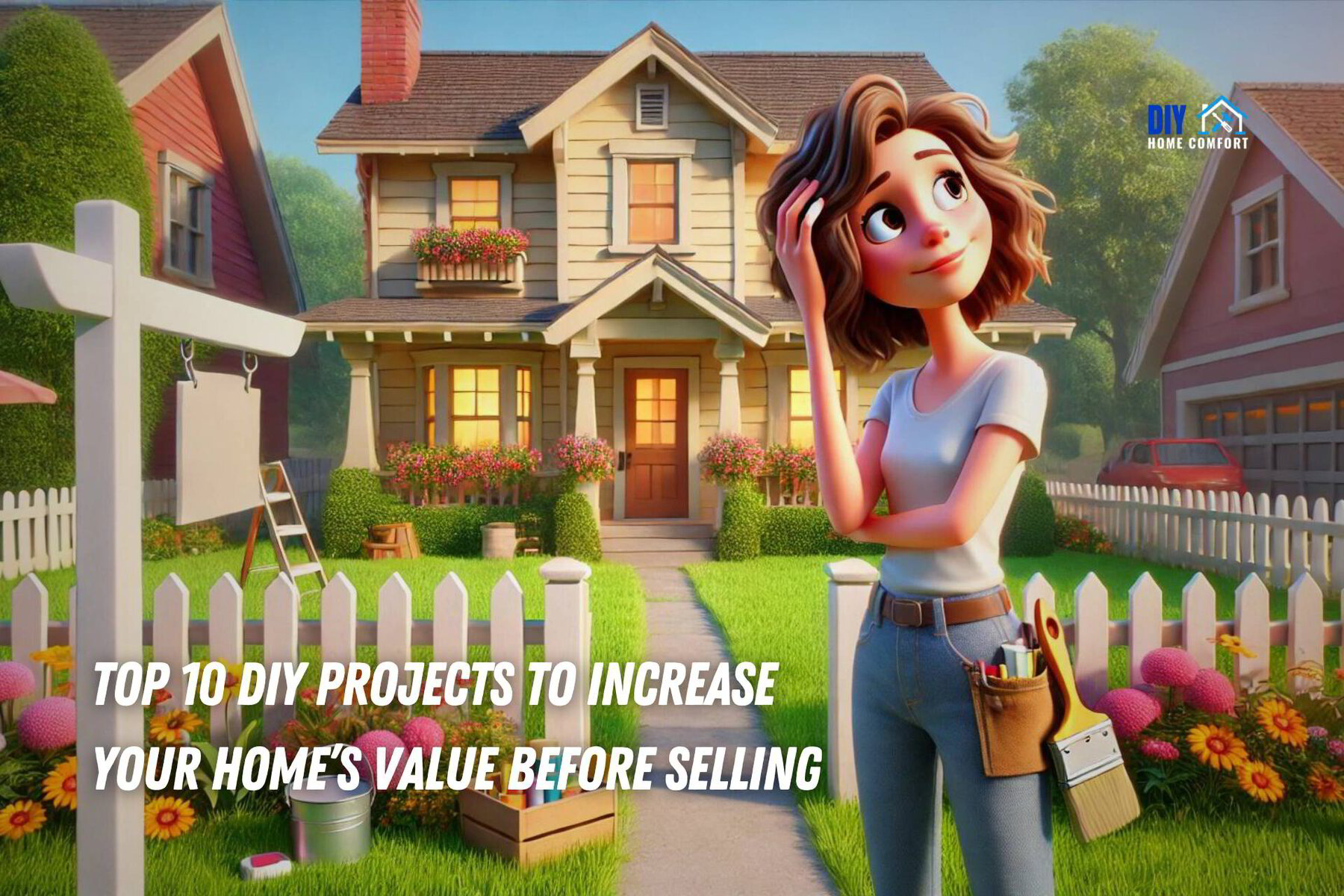 Top 10 DIY Projects to Increase Your Home’s Value Before Selling | DIY Home Comfort