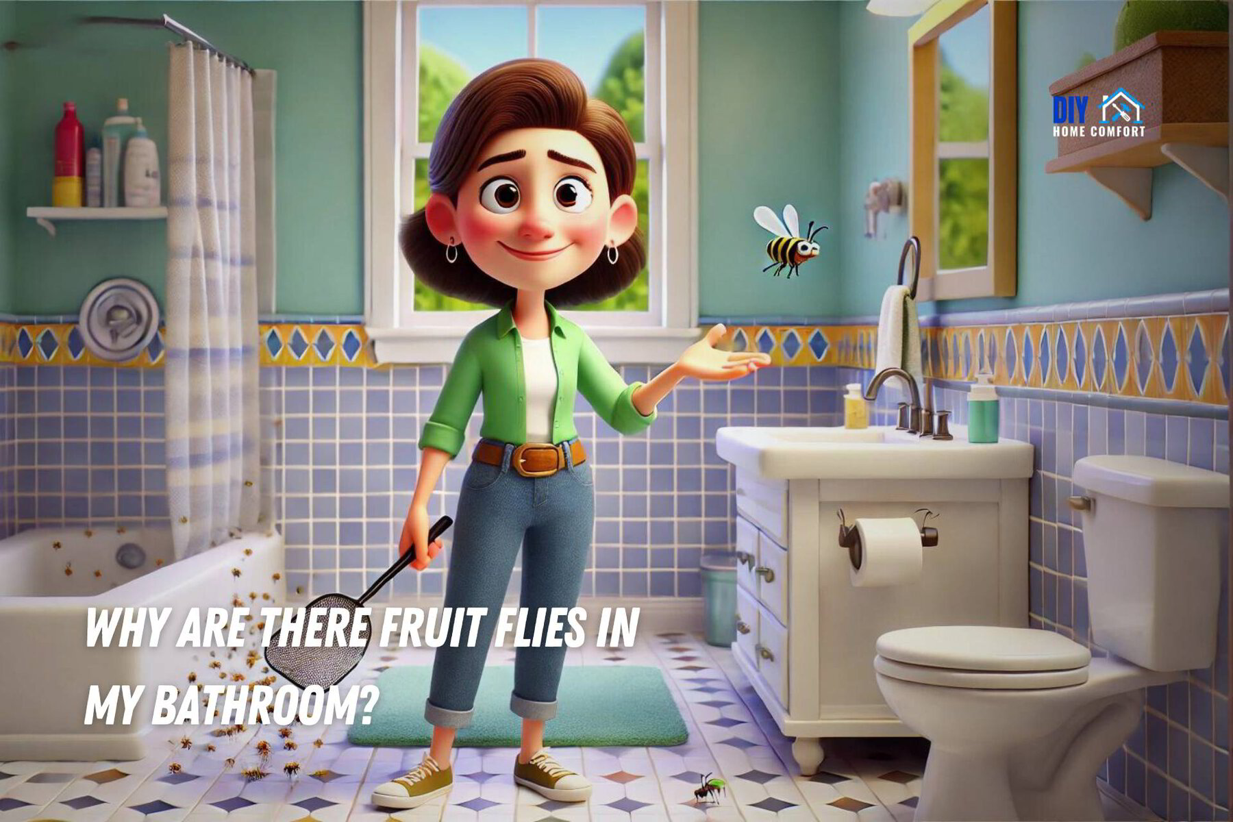Why Are There Fruit Flies in My Bathroom? | DIY Home Comfort