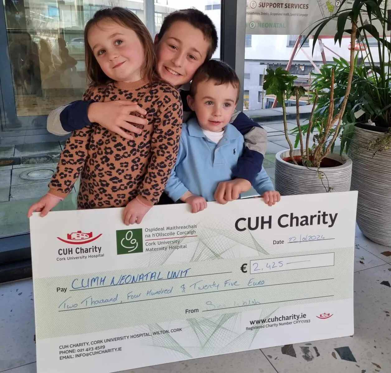 Prematurity Awareness Fundraiser update at Coral Leisure Cobh