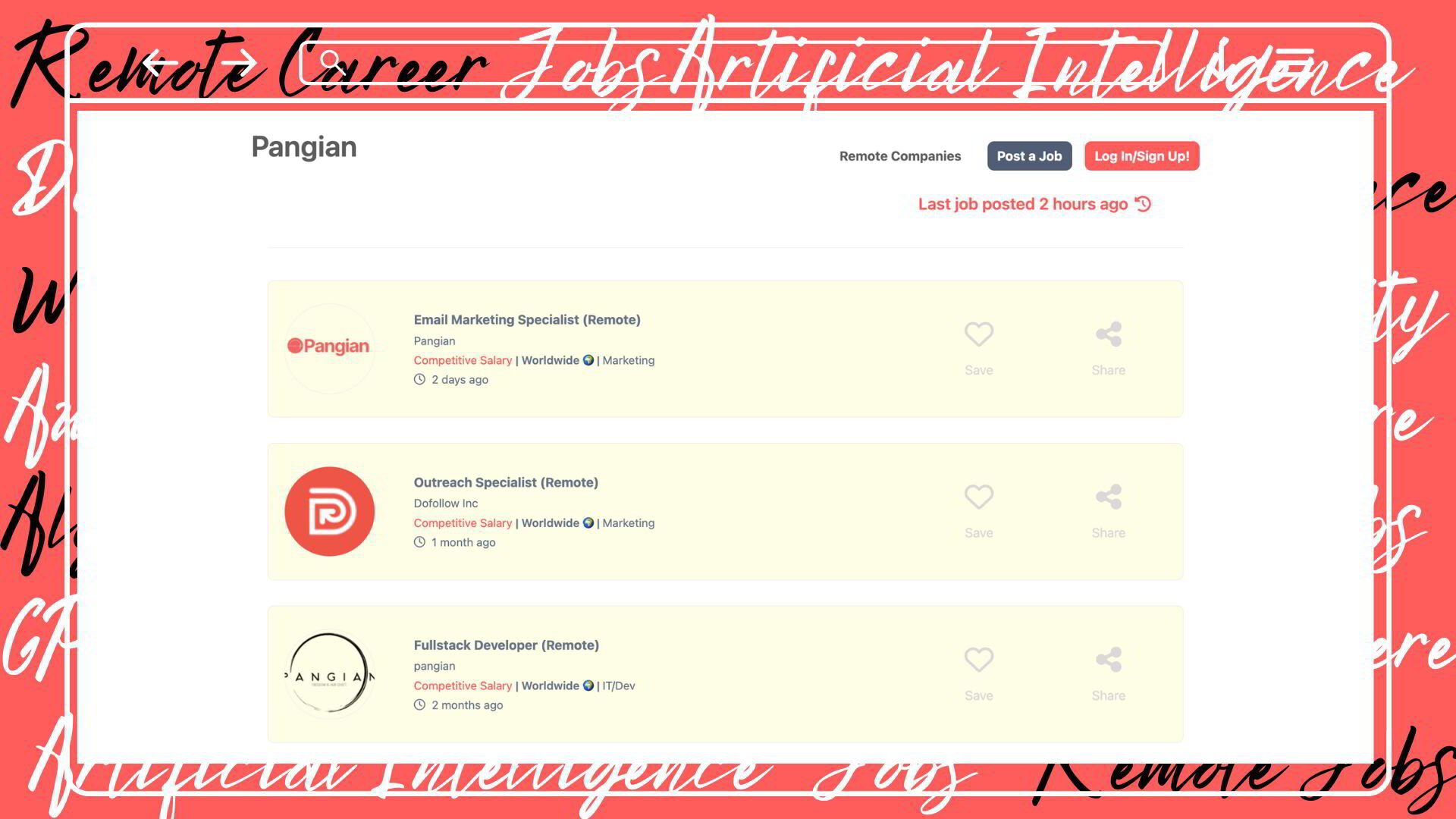 Pangian - Join The Fastest-Growing Remote Community Worldwide