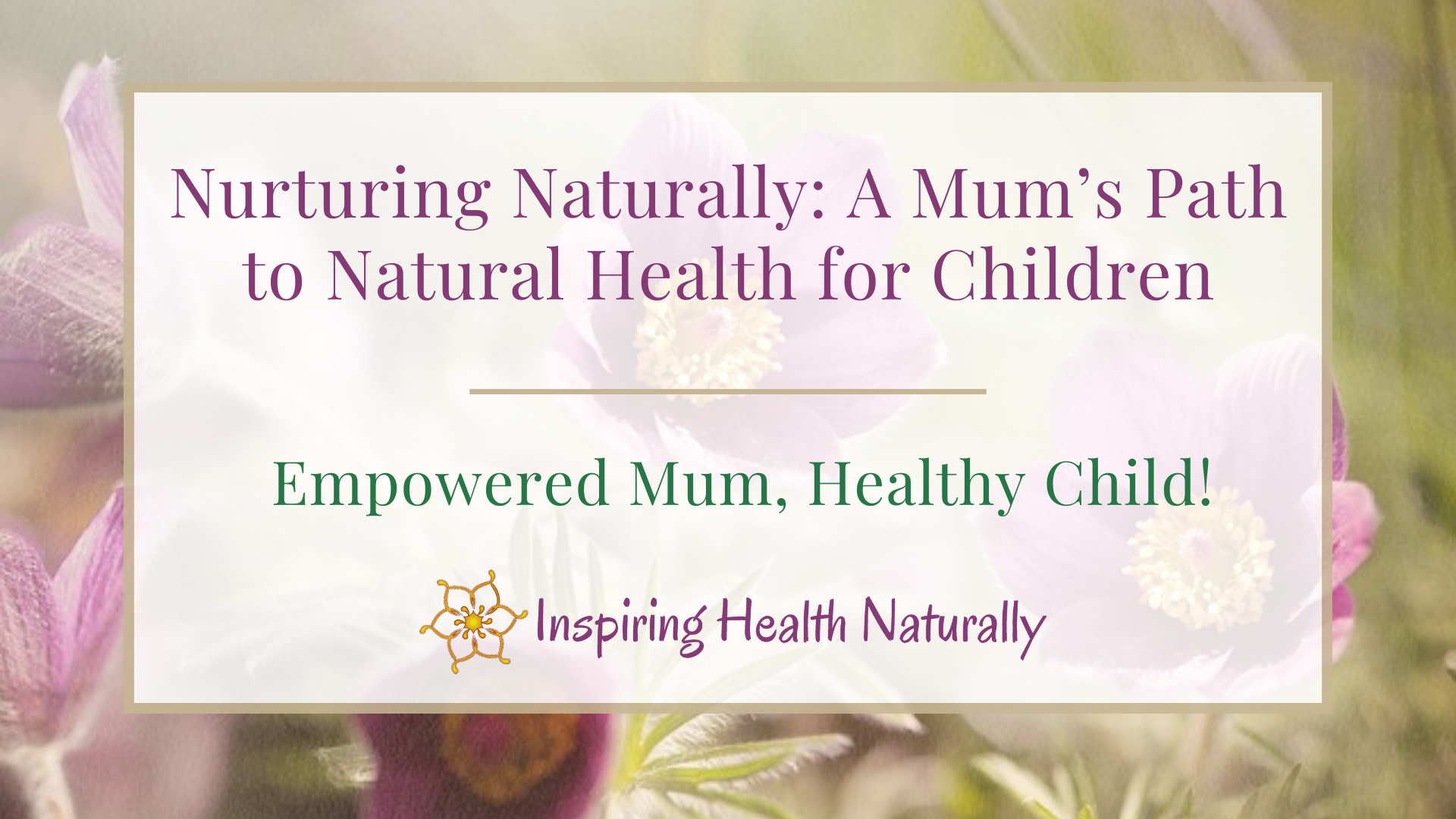 Homepage [inspiringhealthnaturally.com]