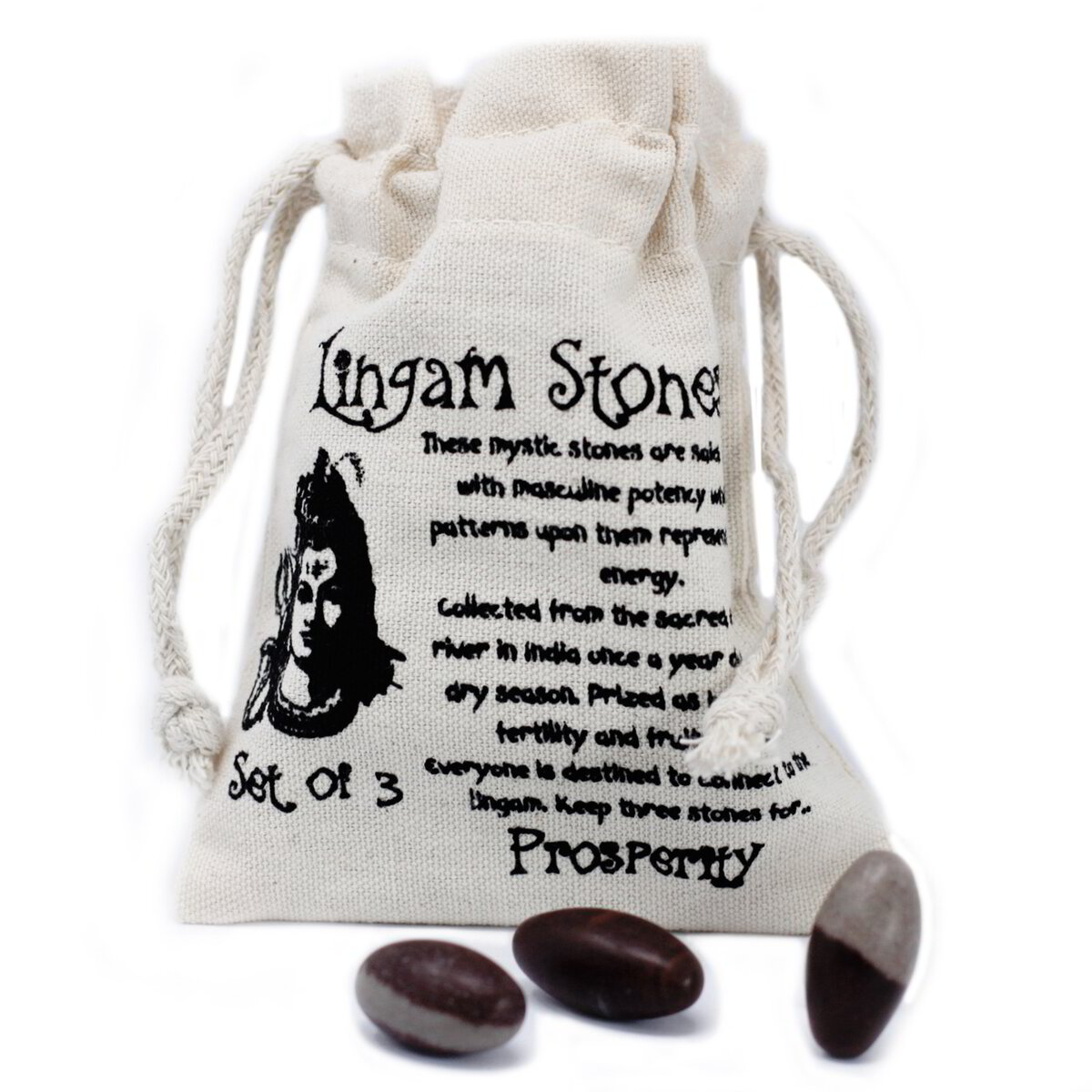 Камък Шива Лингам – One Inch Lingam - 3 Stones