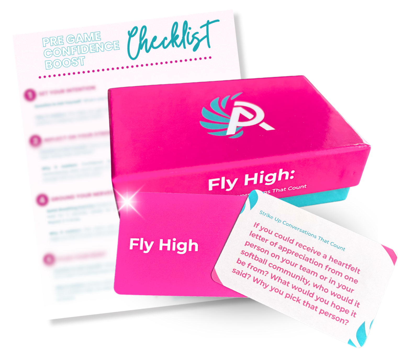 Fly High: Strike Up Conversations That Count” Card Deck