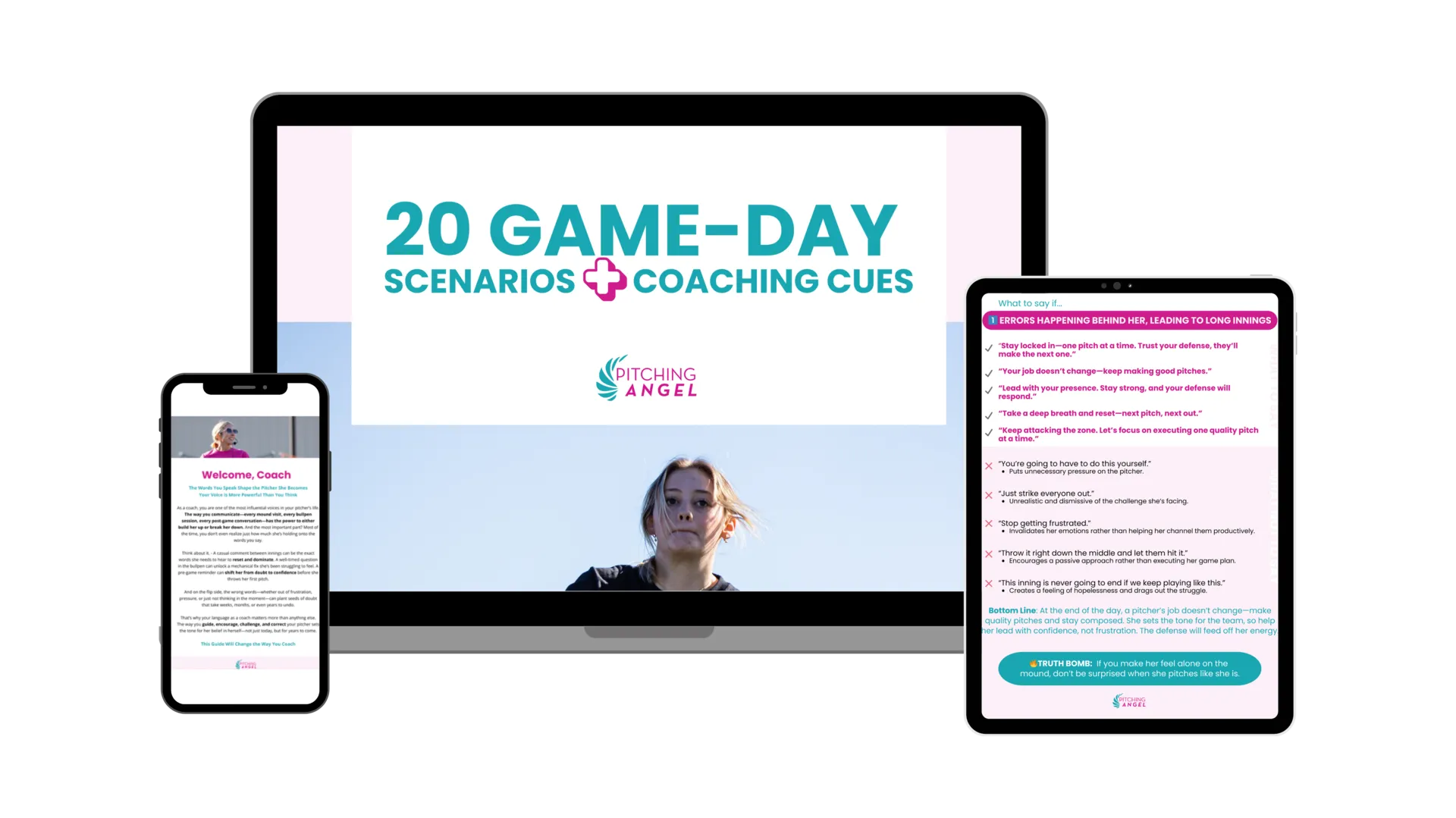 Free! Game Day Coaching Cheat Sheet