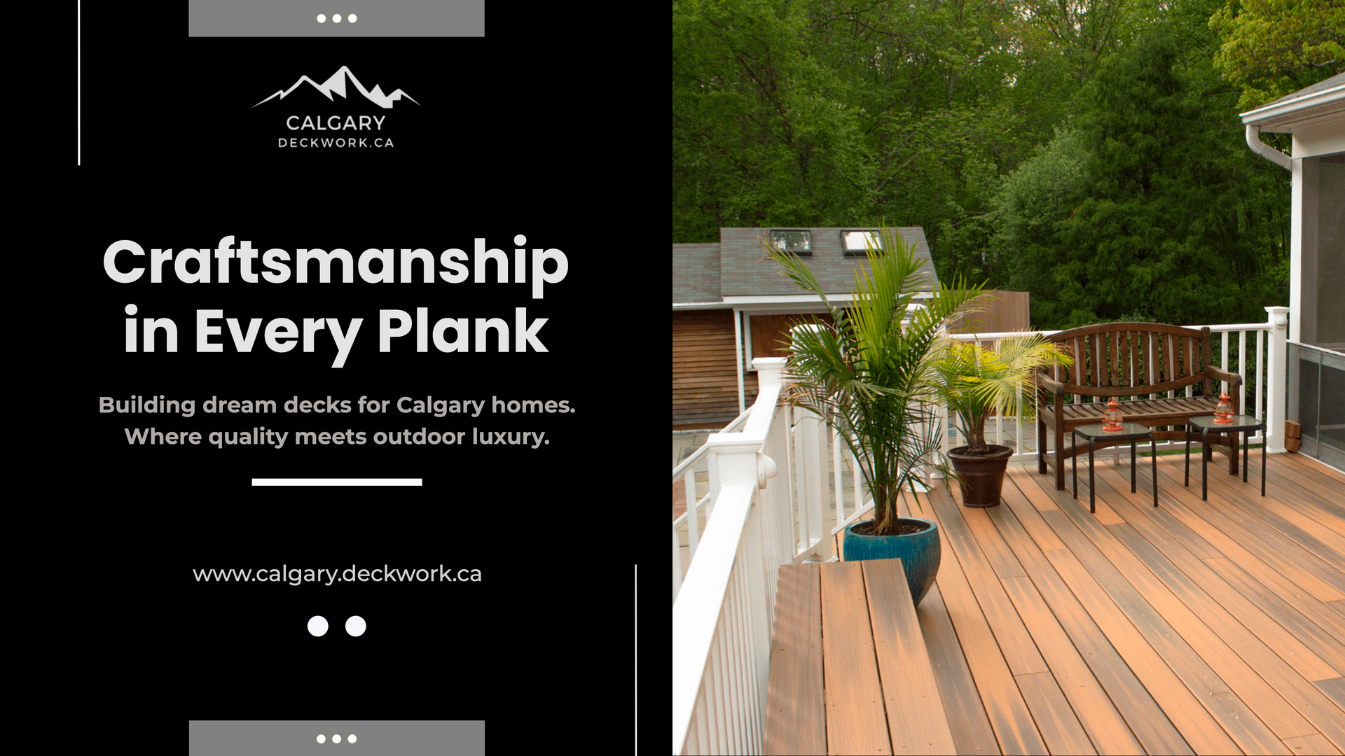 Calgary's Best deck Work | Voted #1 By Top Magazine