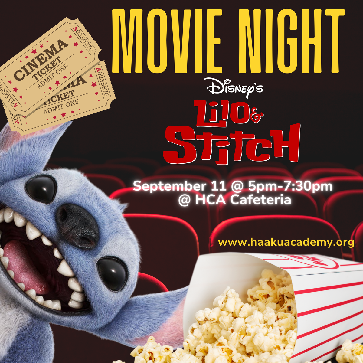 Movie Night Coming to HCA