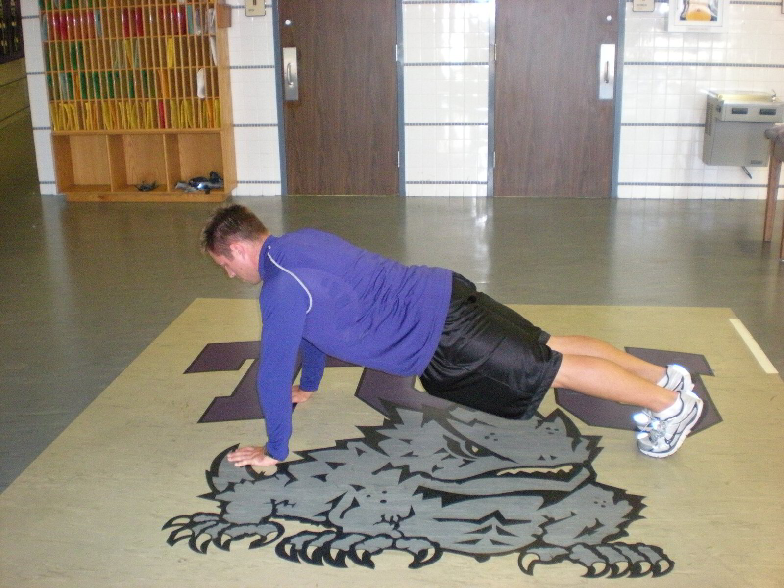 Hip Flexor Steps w/ Rotation - Thoracic Spine Mobility
