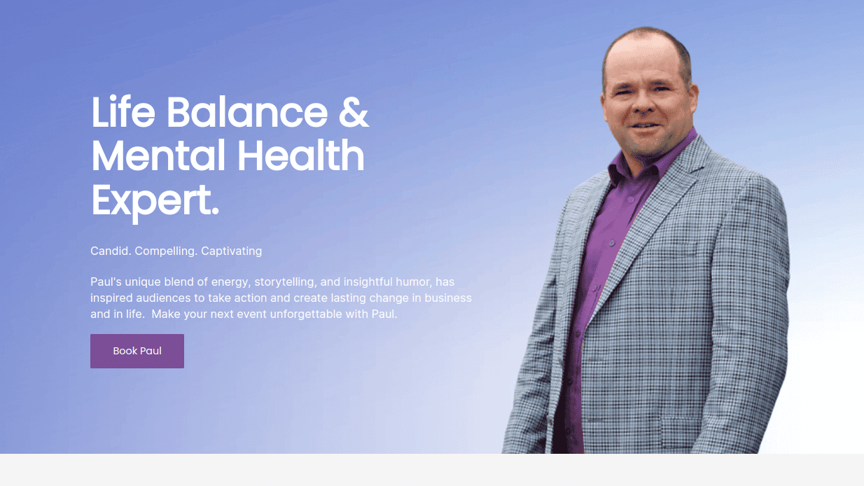 Paul M. White | Speaker & Author