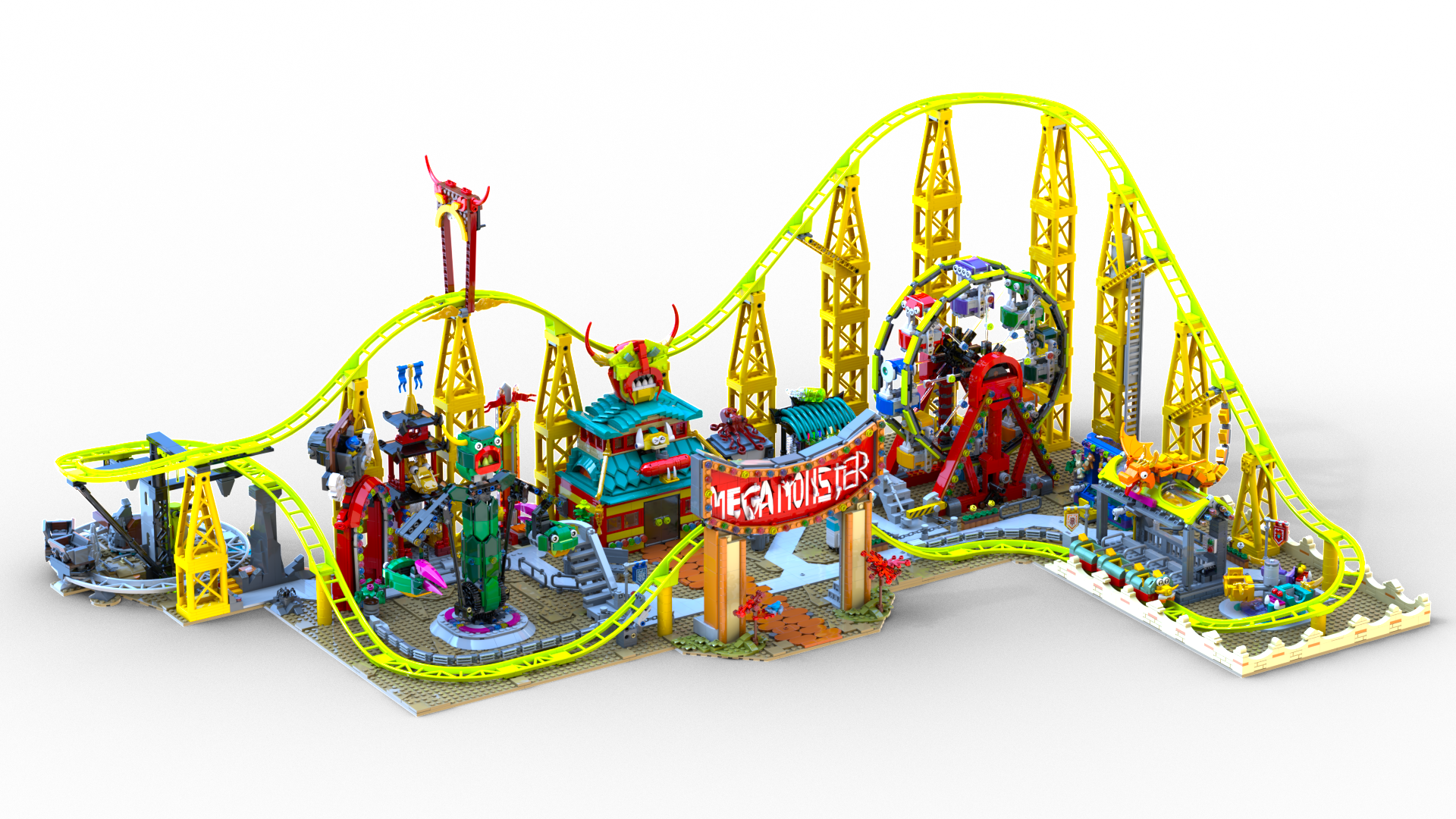 Mega Monster Amusement Park