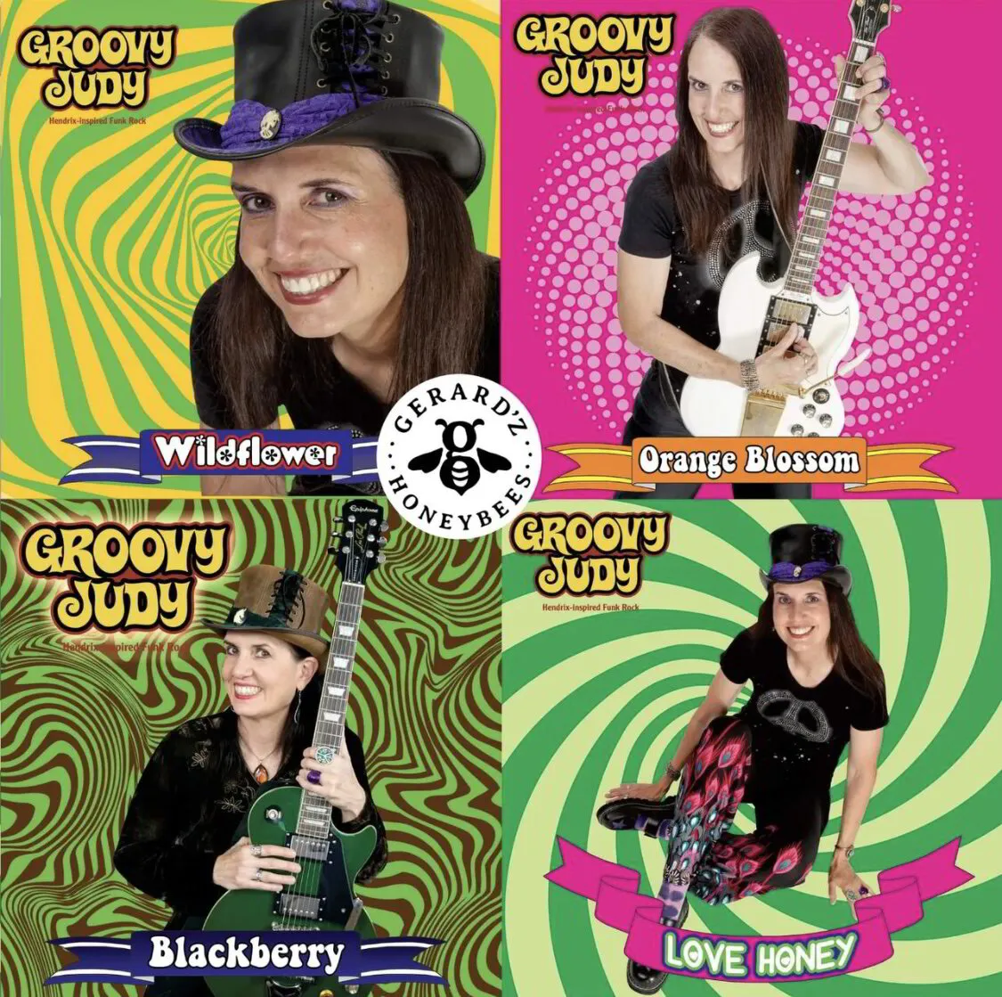 Groovy Judy - Love-infused rock grooves!