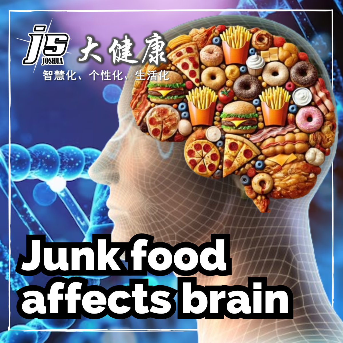How Junk food changes and Altered your Brain