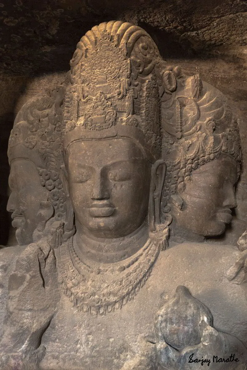 'Sadashiva', Elephanta Island, Mumbai