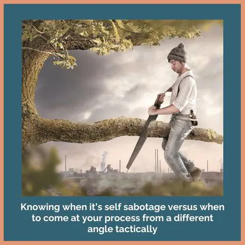How to Break Free From Self-Sabotage and Get Your Business Back In Momentum