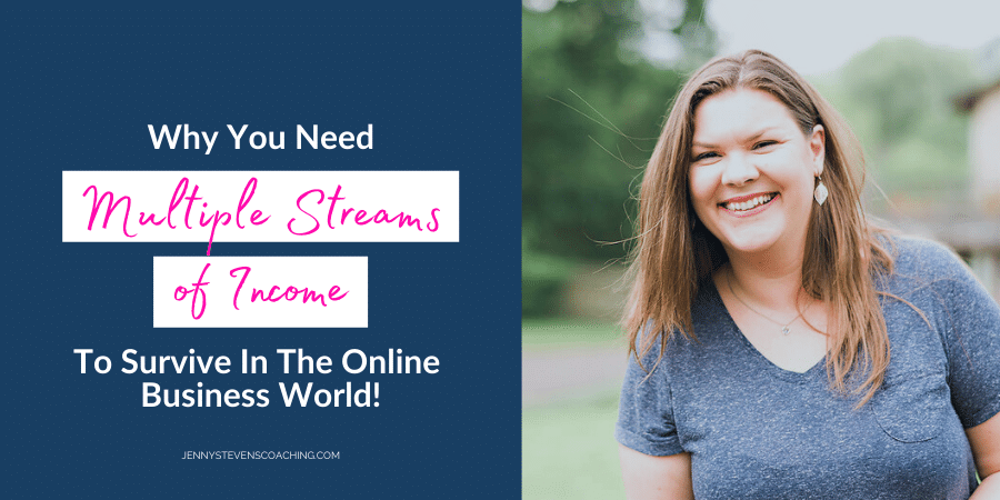 Why You Need Multiple Streams of Income To Survive In The Online ...