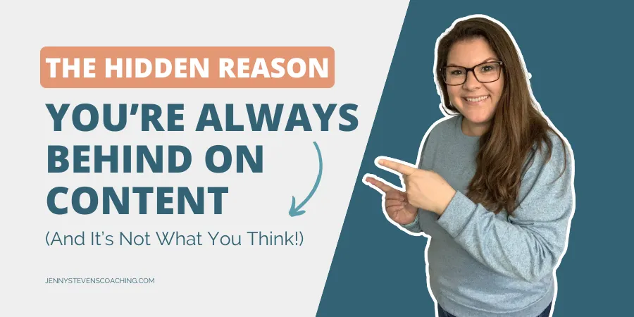 The Hidden Reason You’re Always Behind on Content (And It’s Not What ...