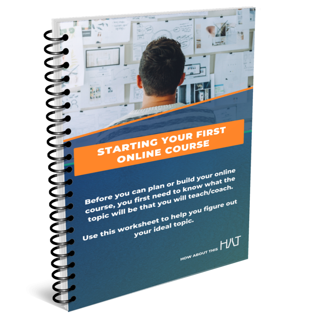 Course Topic Workbook
