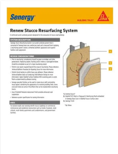 Stucco Resurfacing | Restoration | Senergy Wall Systems