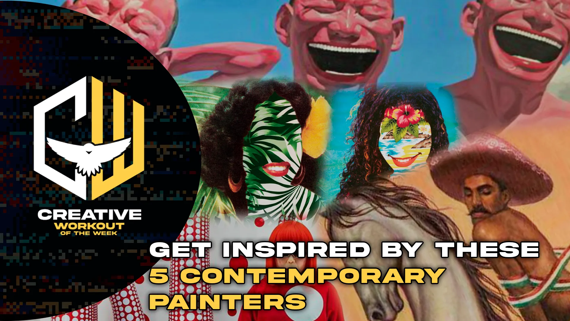 Creative Workout of the week: Get inspired by these 5 contemporary painters
