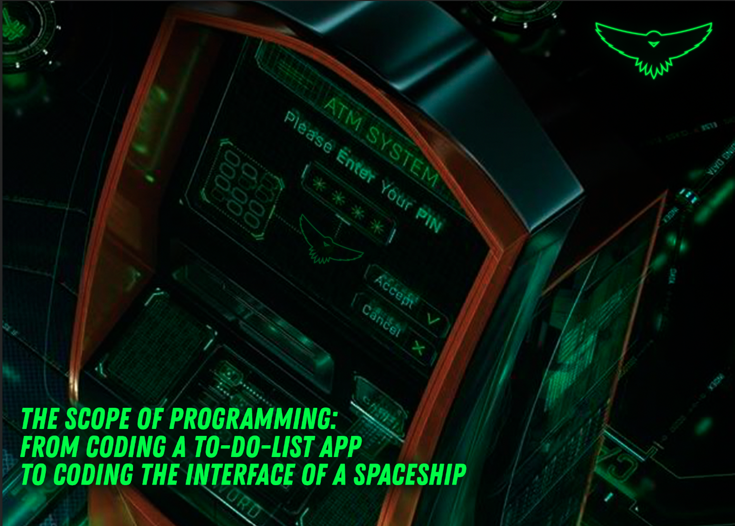 The scope of programming: from coding a to-do-list app to coding the ...