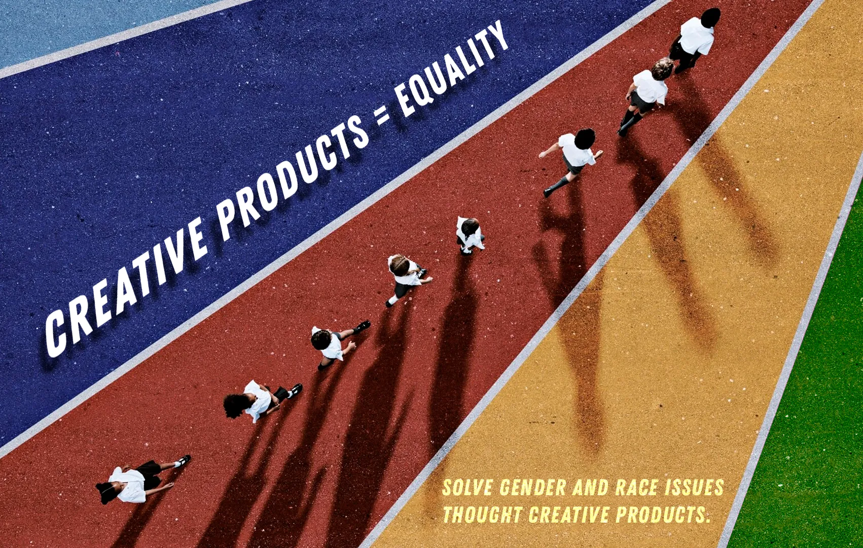Can creative products bring equality to a community?