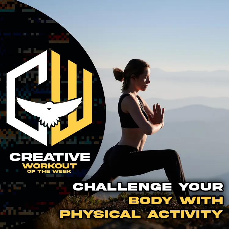 Creative Workout of the Week: Challenge your body with physical activity