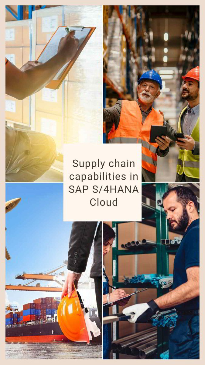 Supply chain management with cloud ERP
