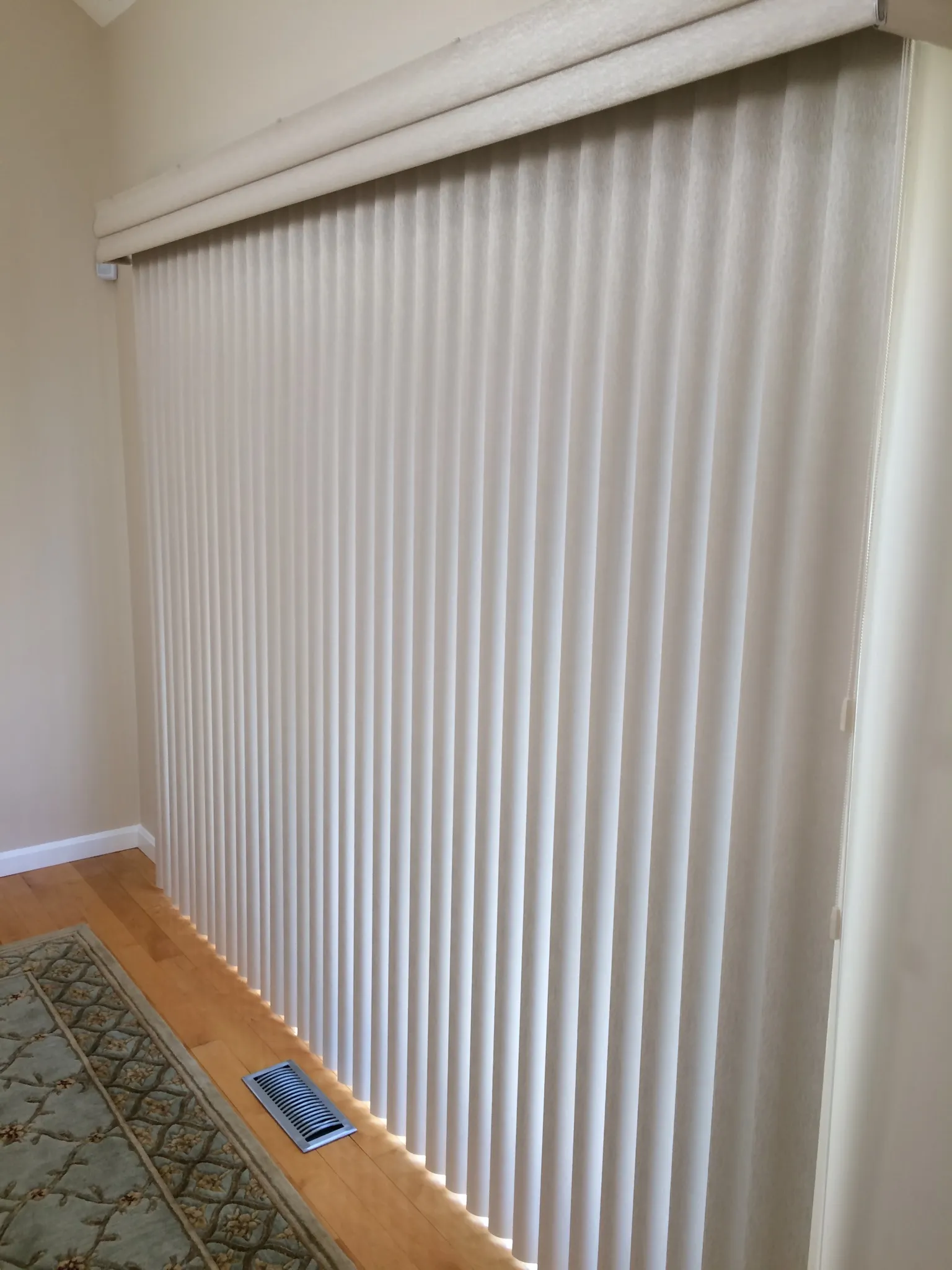Vertical blinds by Hunter Douglas