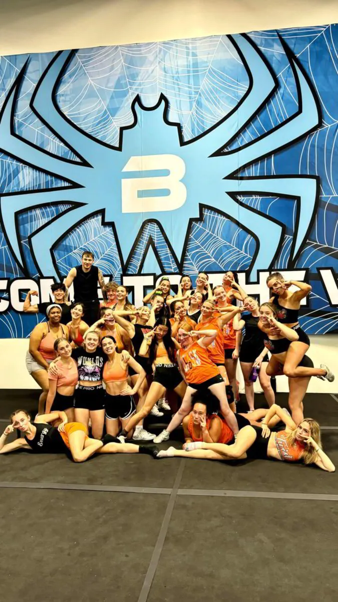 Black Widow Cheer - Team Twist